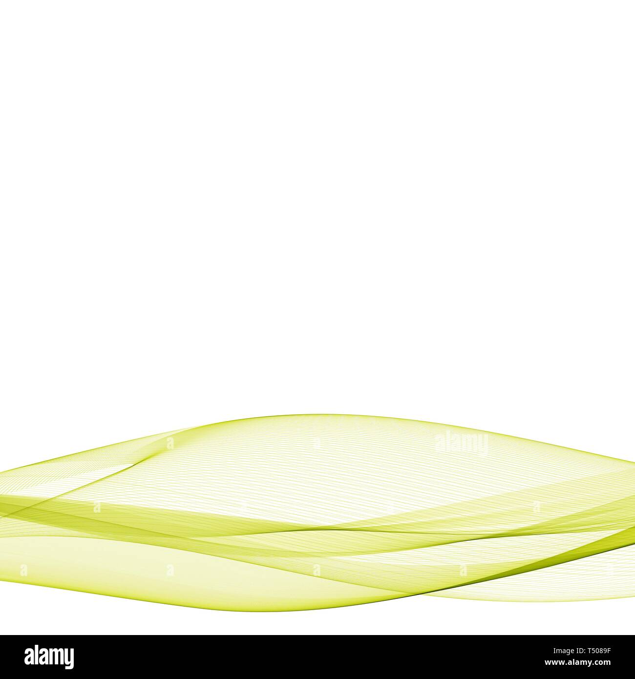 Abstract green transparent waves background Cut Out Stock Images ...