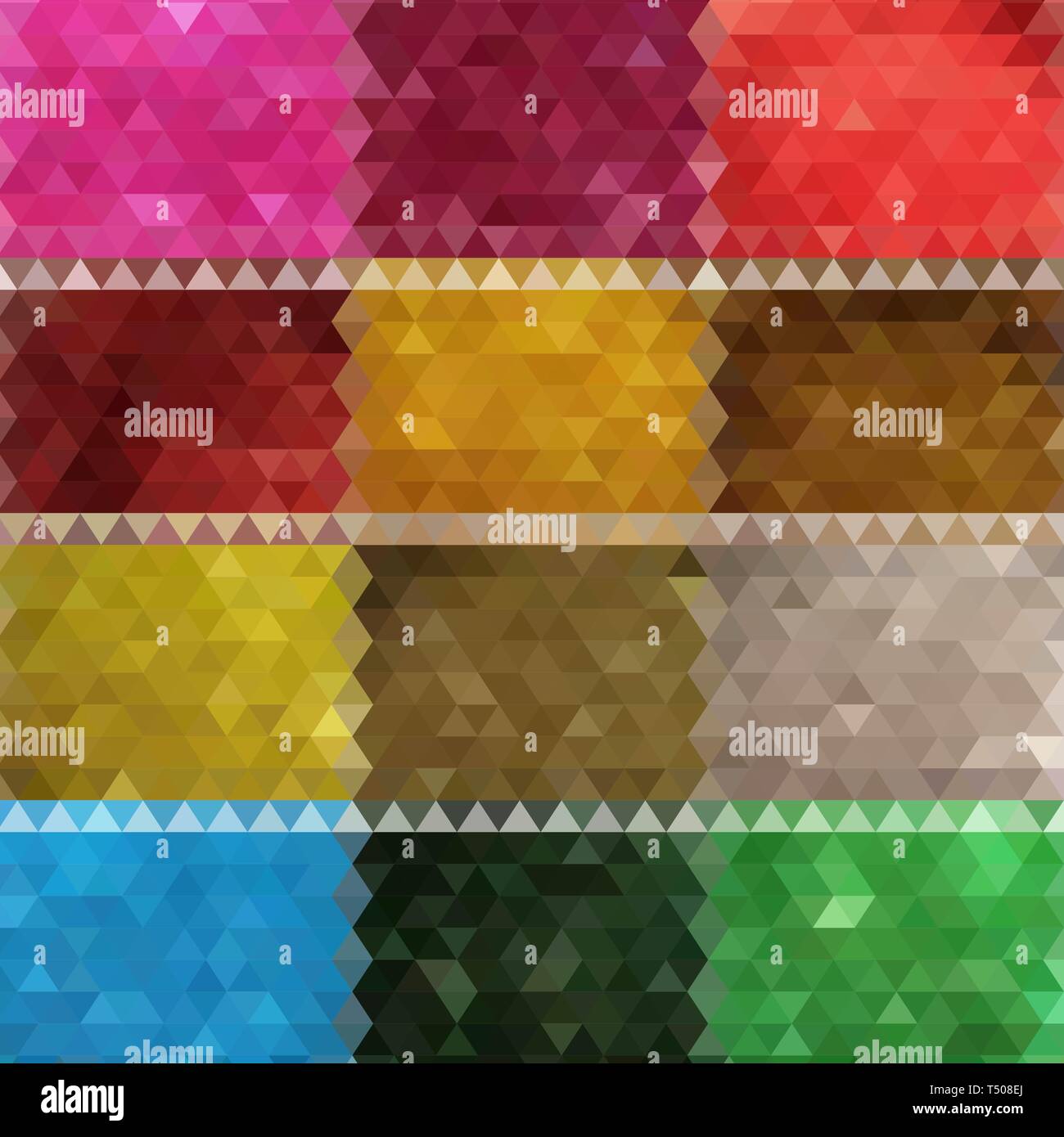 Triangular polygons hi-res stock photography and images - Alamy
