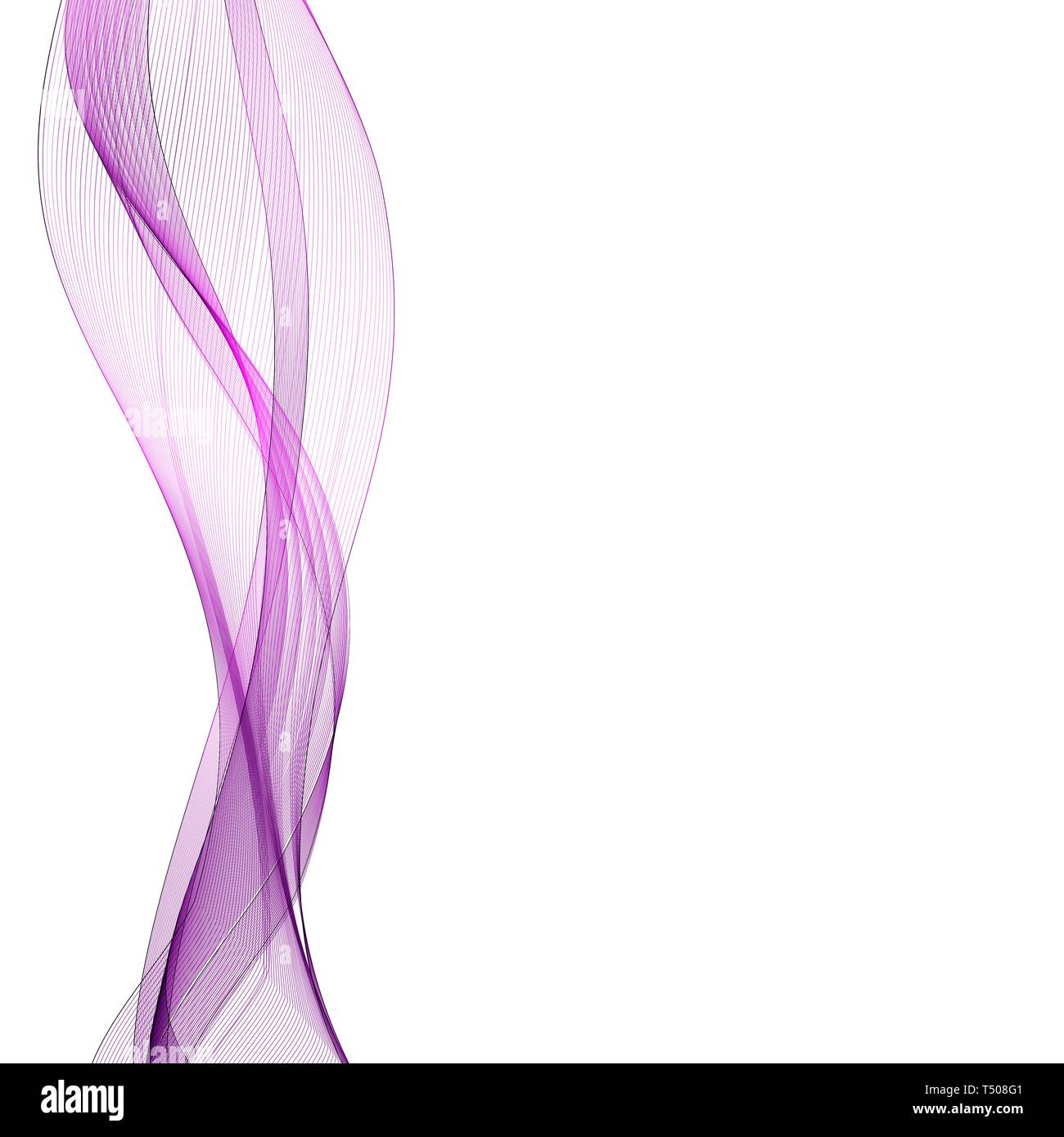 Curved vector lines Cut Out Stock Images & Pictures - Alamy