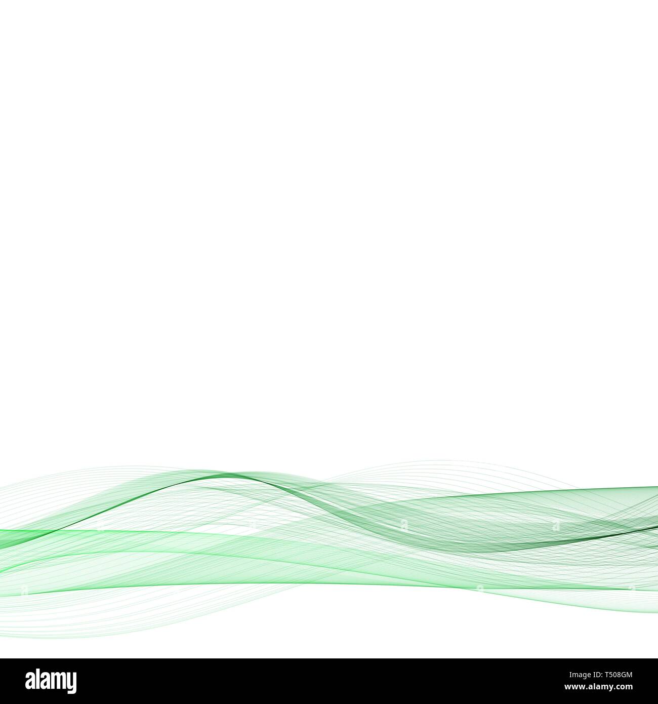 Green abstract wave. Vector layout for advertising. Logo symbol. eps 10 ...