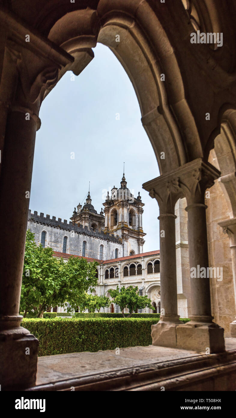 Visiting Alcobaca monastery, Portugal Stock Photo - Alamy