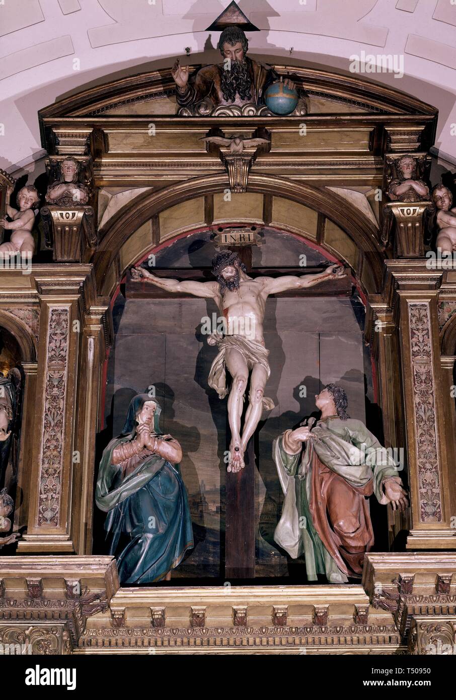 Crucifixión del calvario hi-res stock photography and images - Alamy