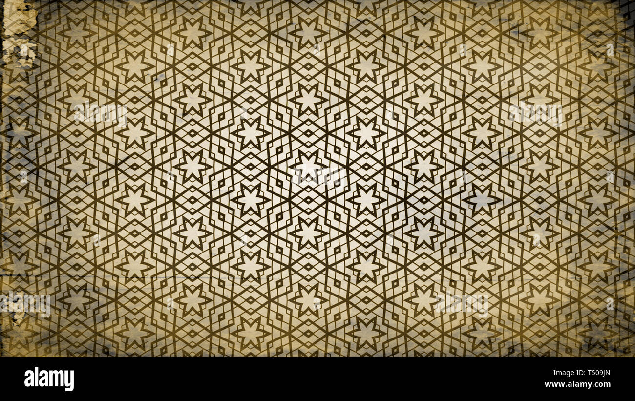 Vintage Ornamental Wallpaper Pattern Stock Photo - Alamy