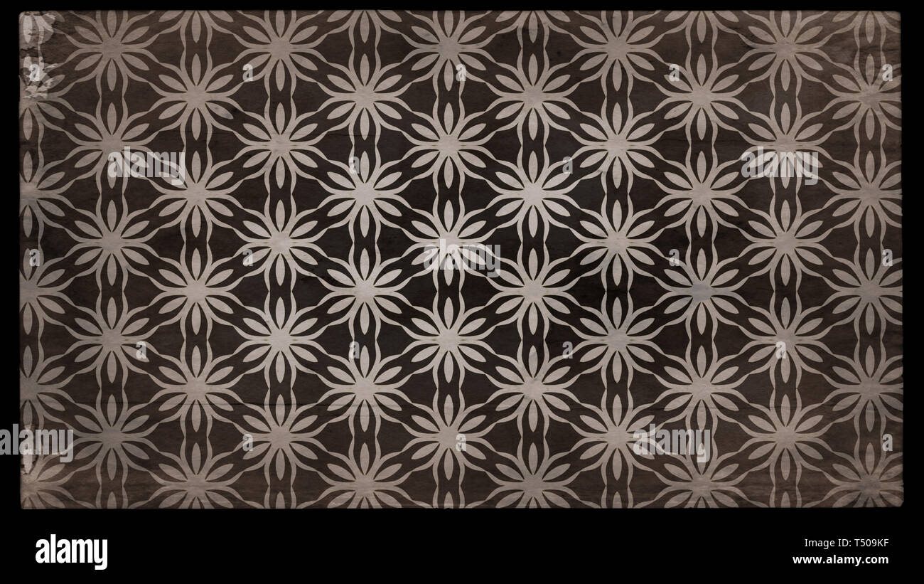 Vintage Decorative Ornament Pattern Wallpaper Stock Photo - Alamy