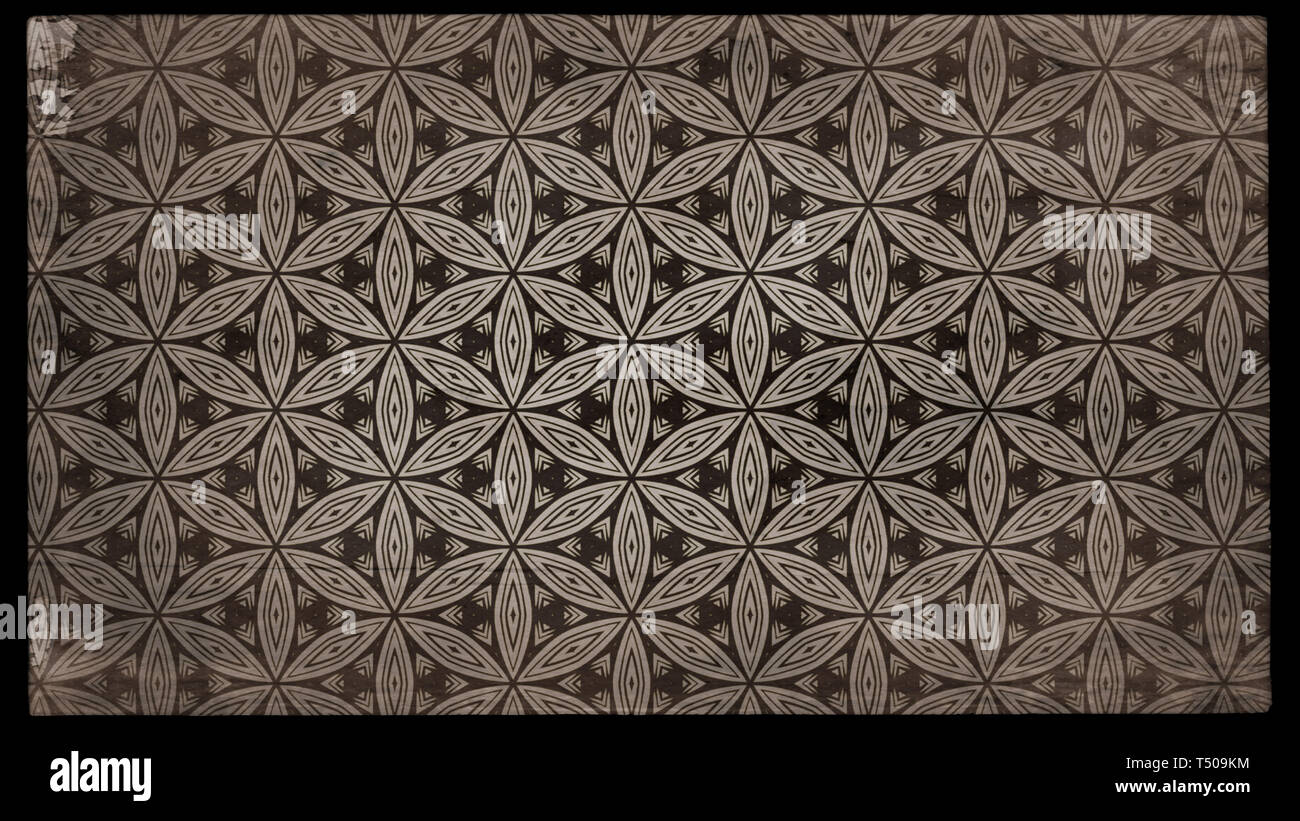 Vintage Ornament Pattern Wallpaper Design Stock Photo - Alamy