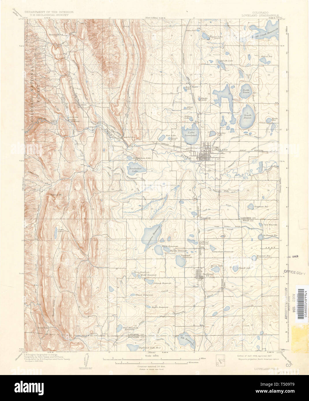 Loveland Co Map