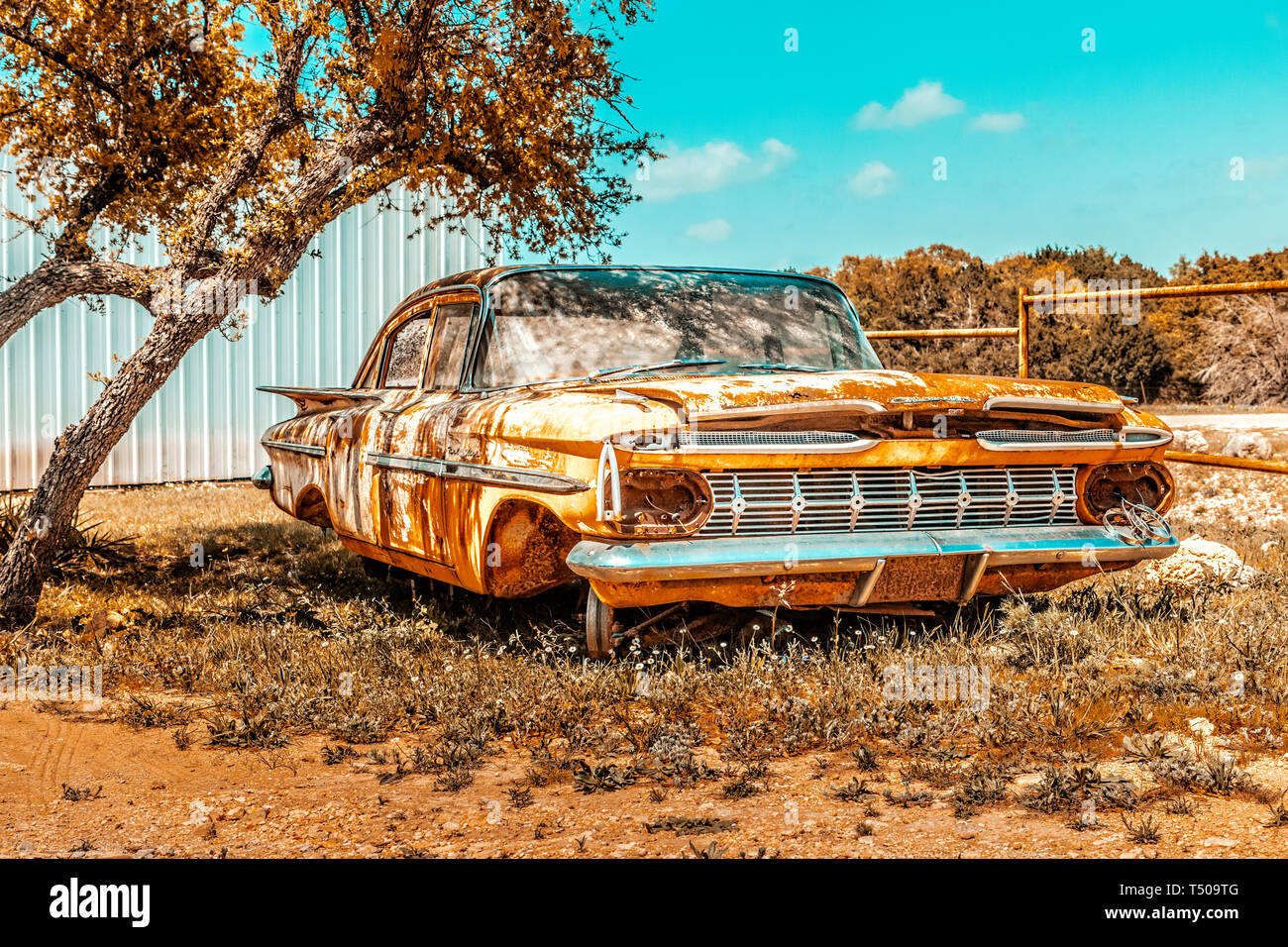 Old Rusty Abandoned Car Abandoned Car In A Forest · Free Stock Photo