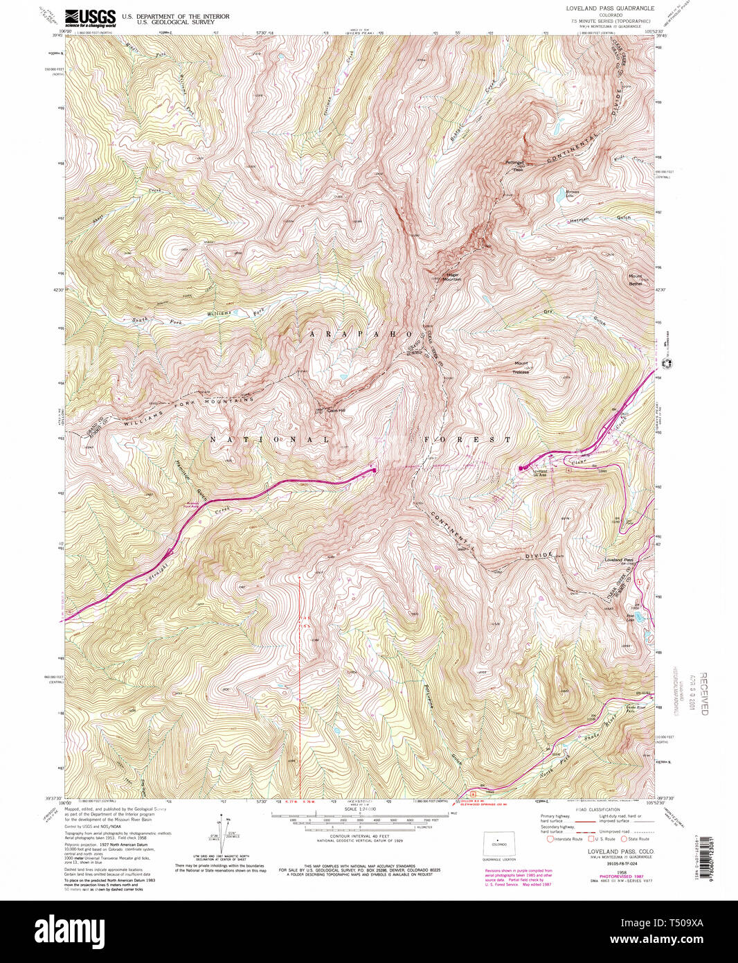 Loveland Co Map