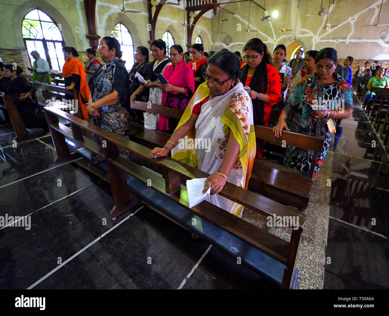Christian devotees hi-res stock photography and images - Alamy