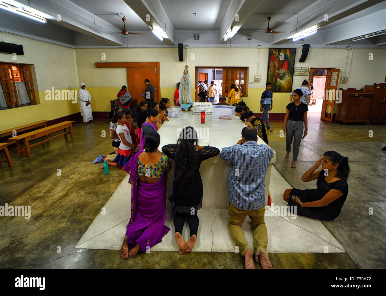 Christian devotees hi-res stock photography and images - Alamy