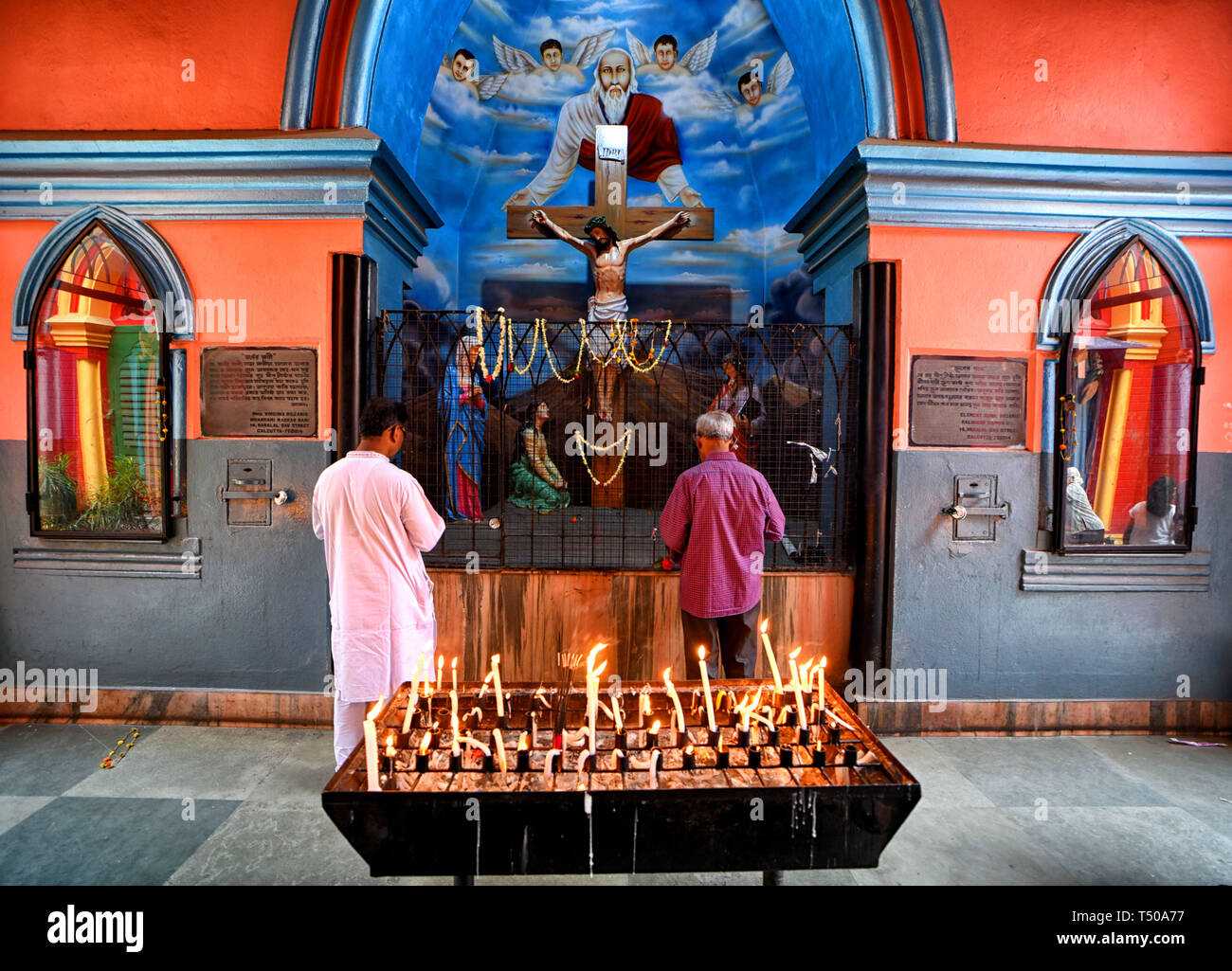 Christian devotees hi-res stock photography and images - Alamy