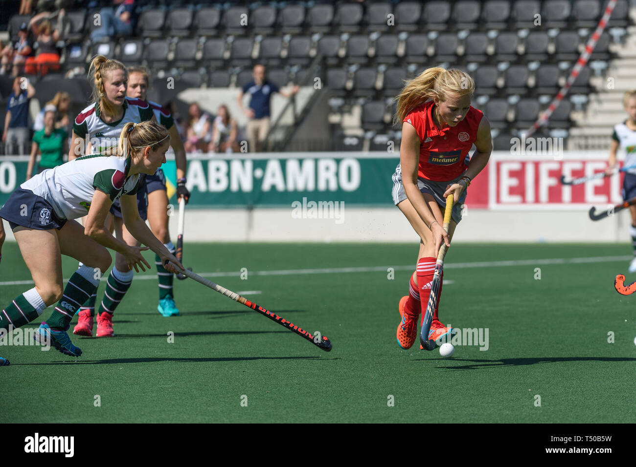 AMSTERDAM, 19-04-2019, Euro Hockey Club Cup 2019. Venue: Wagener ...