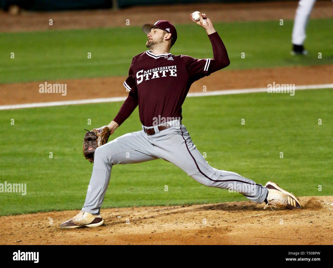 Apr 18, 2019: Bulldog pitcher Ethan Small #44 brings a ball home ...
