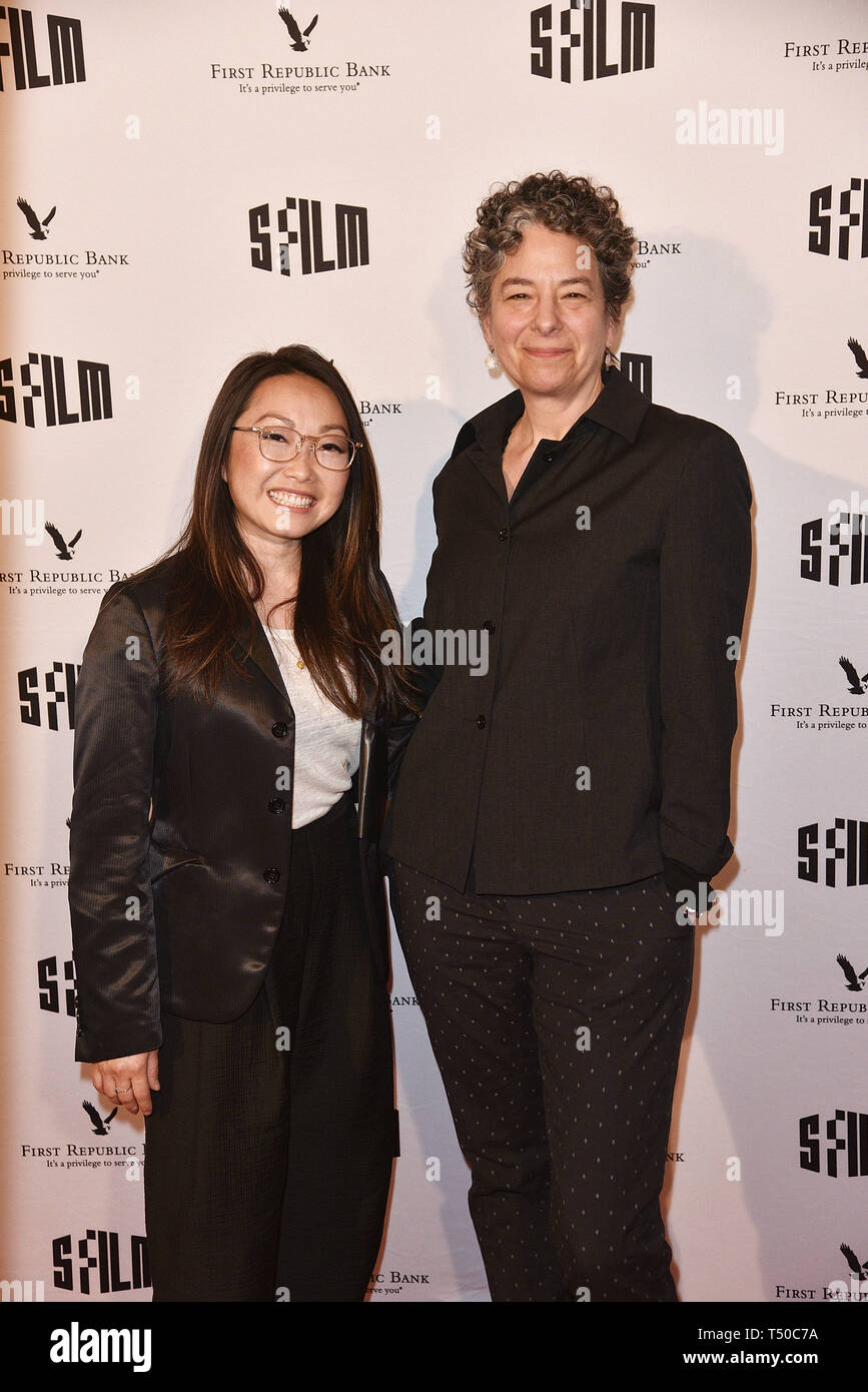 SAN FRANCISCO, CALIFORNIA - APRIL 18: Director Lulu Wang and Director ...