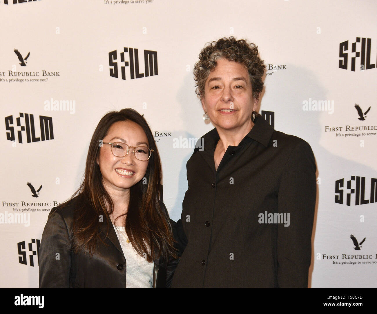 SAN FRANCISCO, CALIFORNIA - APRIL 18: Director Lulu Wang and Director ...