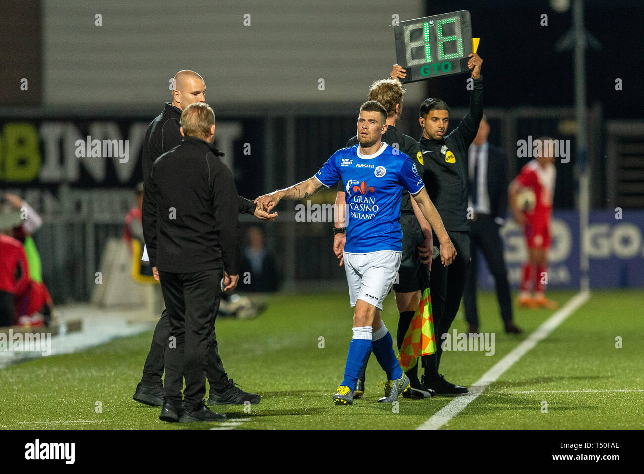 DEN BOSCH, 19-04-2019, Stadium De Vliert, football season 2018 / 2019 ...