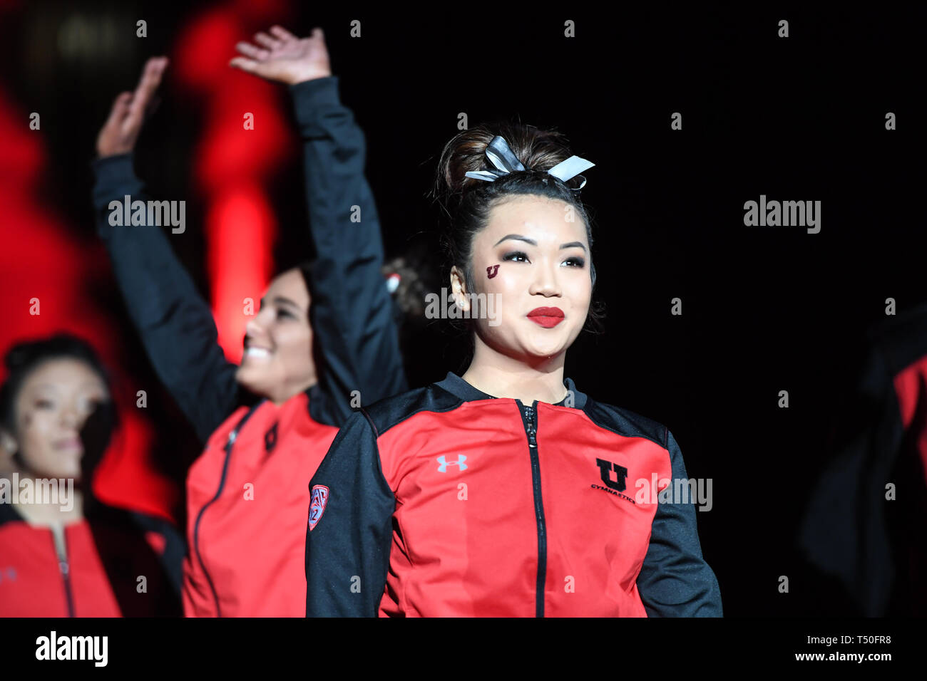Fort Worth, Texas, USA. 19th Apr, 2019. KARI LEE from the University of ...