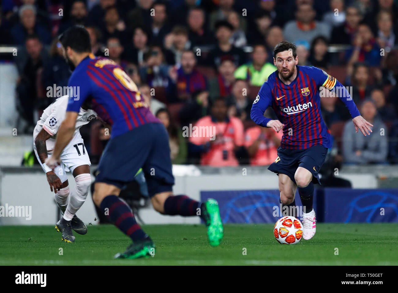 Barcelona, Spain. Credit: D. 16th Apr, 2019. Lionel Messi (Barcelona ...