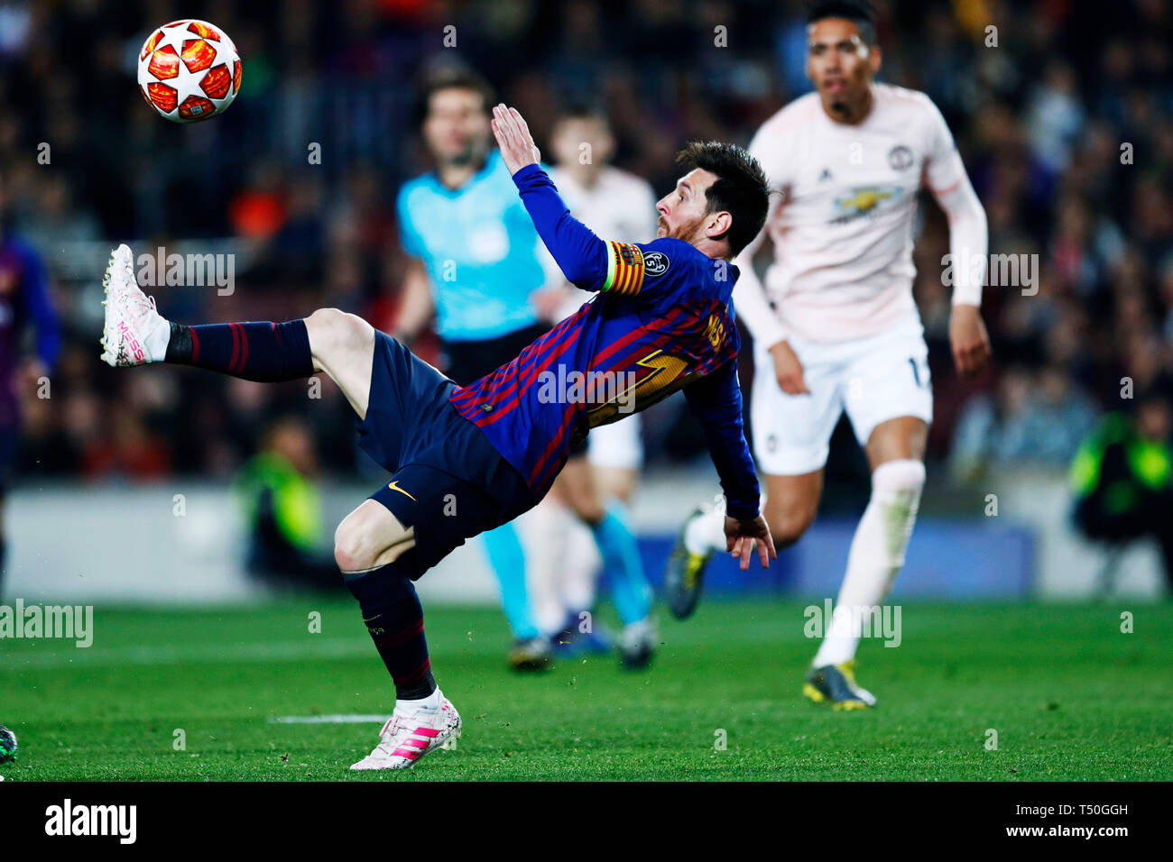 Lionel messi uefa 2019 manchester hi-res stock photography and images ...