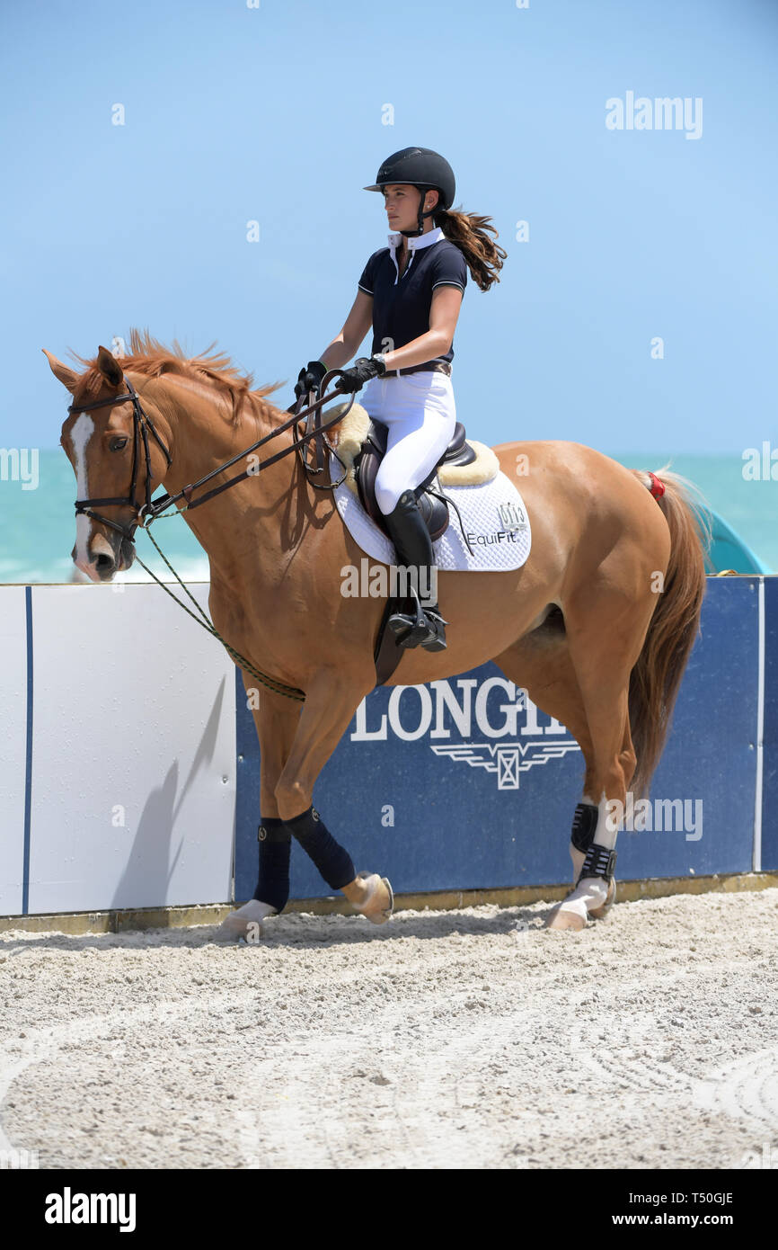 Miami Beach, Florida, USA. 19th Apr 2019. Jessica Rae Springsteen at ...