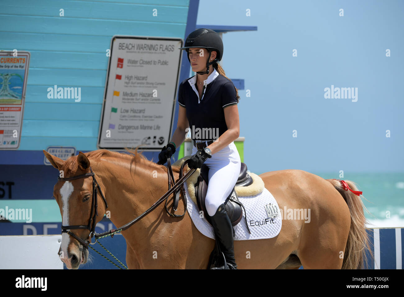 Miami Beach, Florida, USA. 19th Apr 2019. Jessica Rae Springsteen at ...