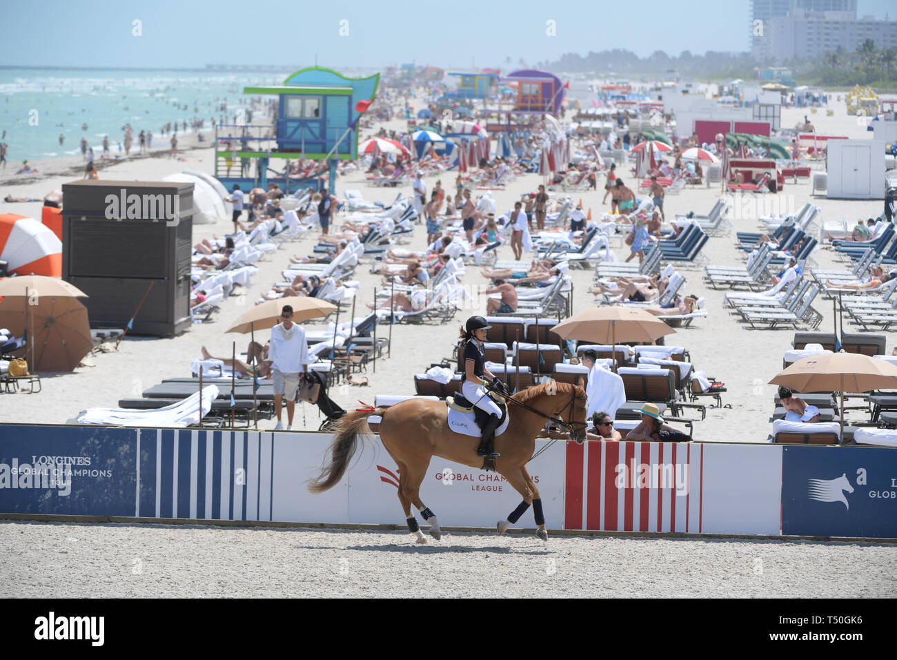 Miami Beach, Florida, USA. 19th Apr 2019. Jessica Rae Springsteen at ...