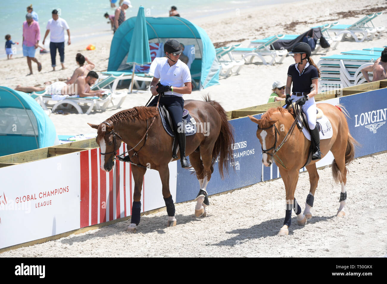 Miami Beach, Florida, USA. 19th Apr 2019. Jessica Rae Springsteen at ...