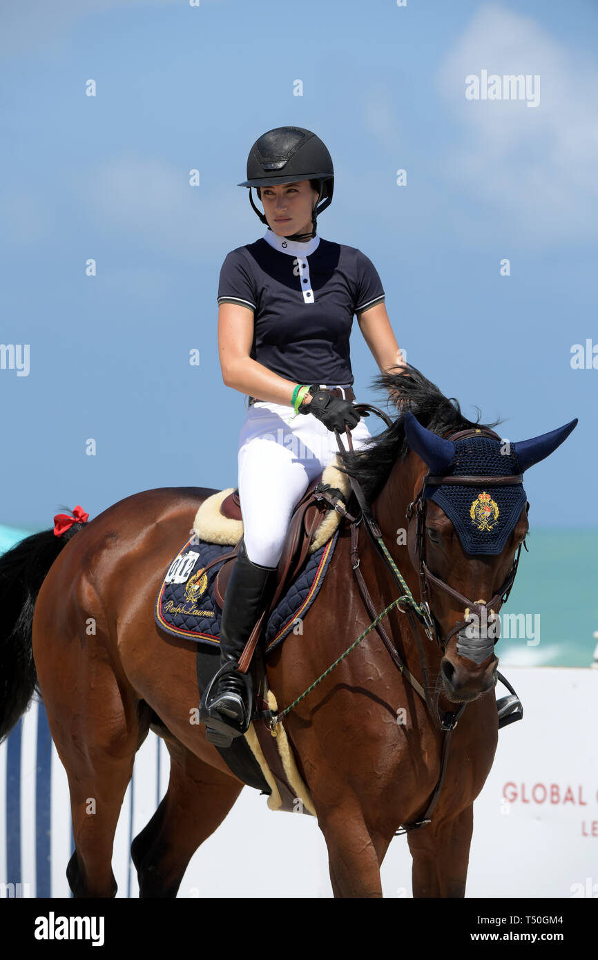 Miami Beach, Florida, USA. 19th Apr 2019. Jessica Rae Springsteen at ...