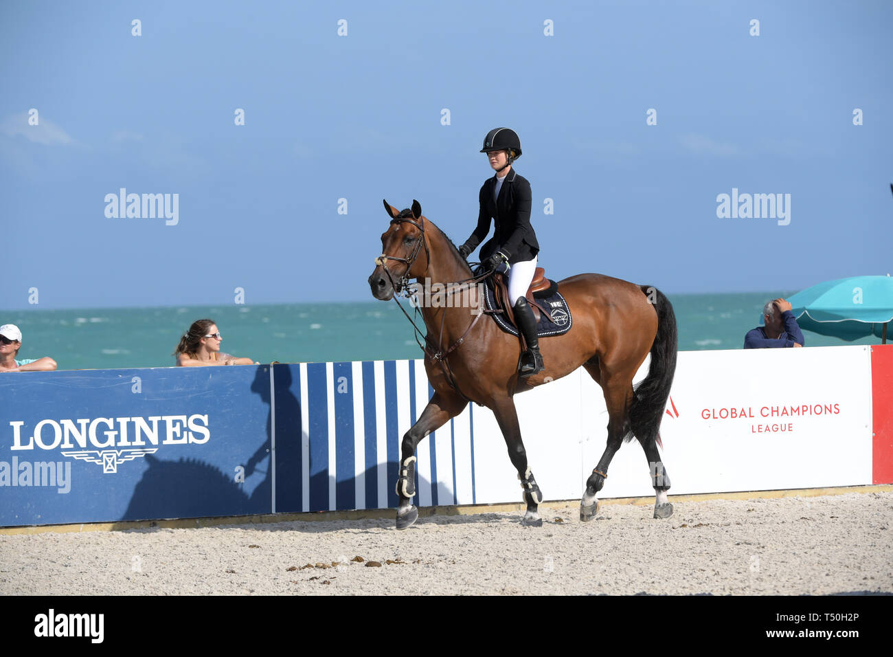 Miami Beach, Florida, USA. 19th Apr 2019. Jennifer Gates at the ...