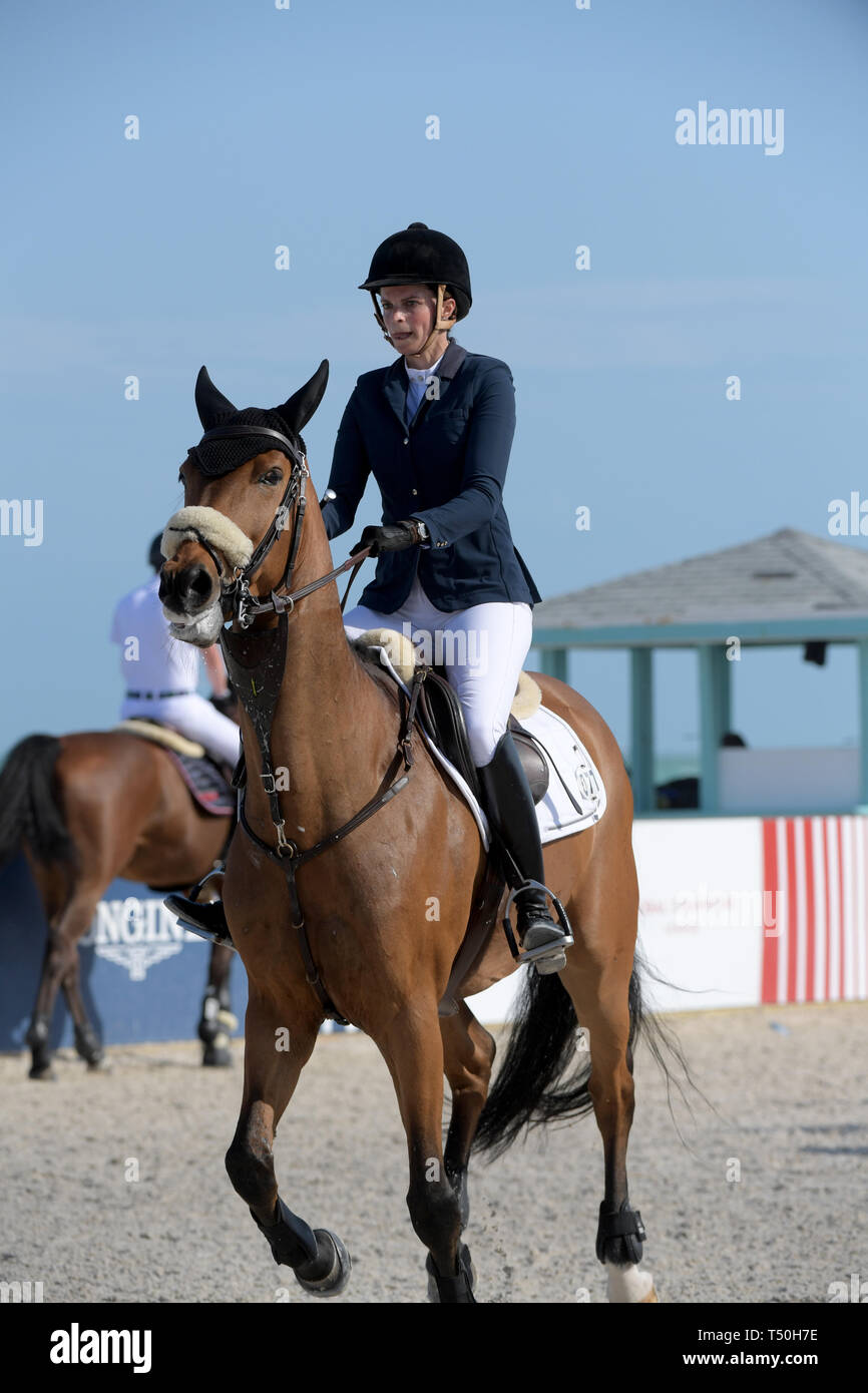 Miami Beach, Florida, USA. 19th Apr 2019. Athina Onassis at the ...