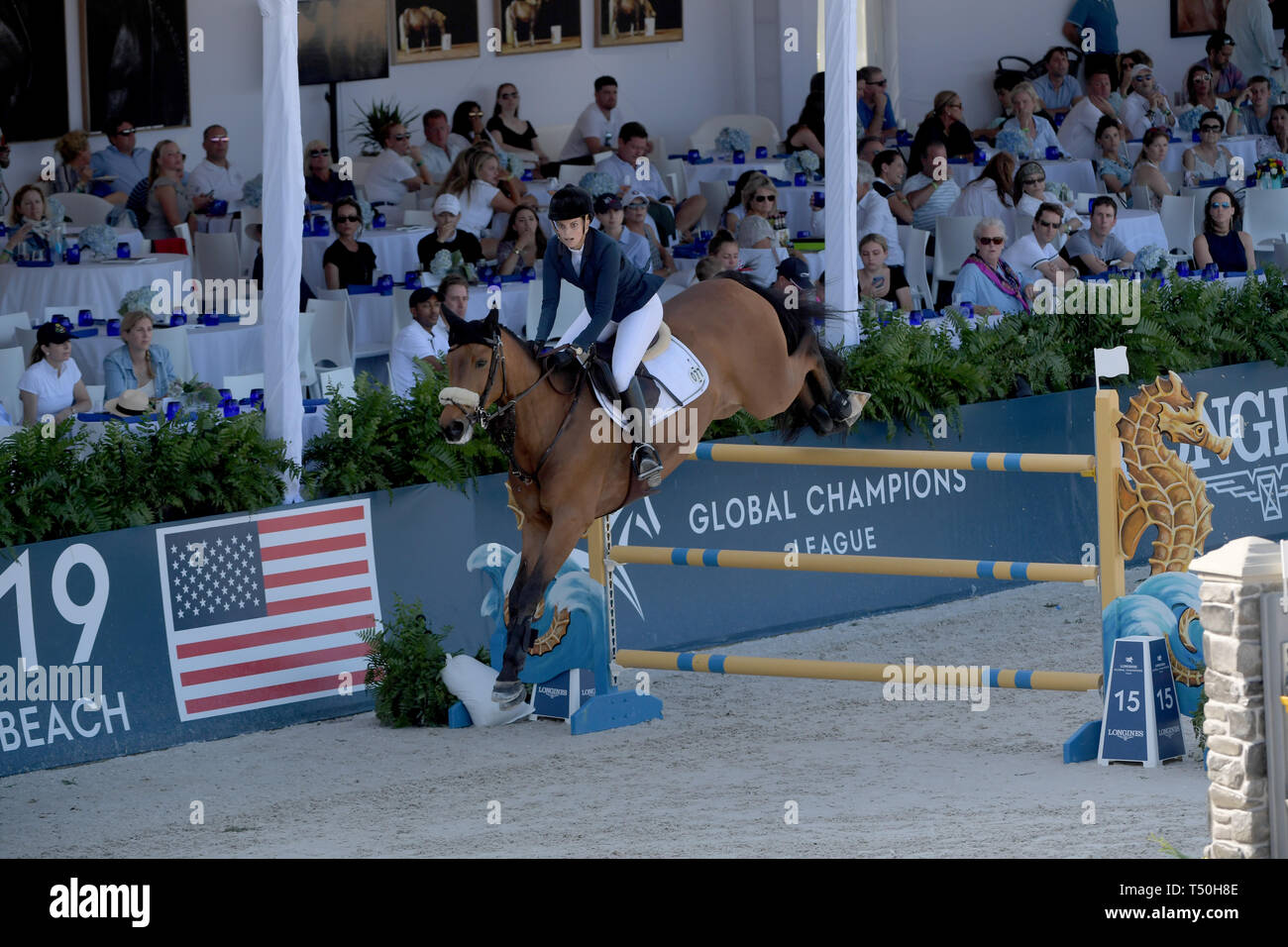 Miami Beach, Florida, USA. 19th Apr 2019. Athina Onassis at the ...