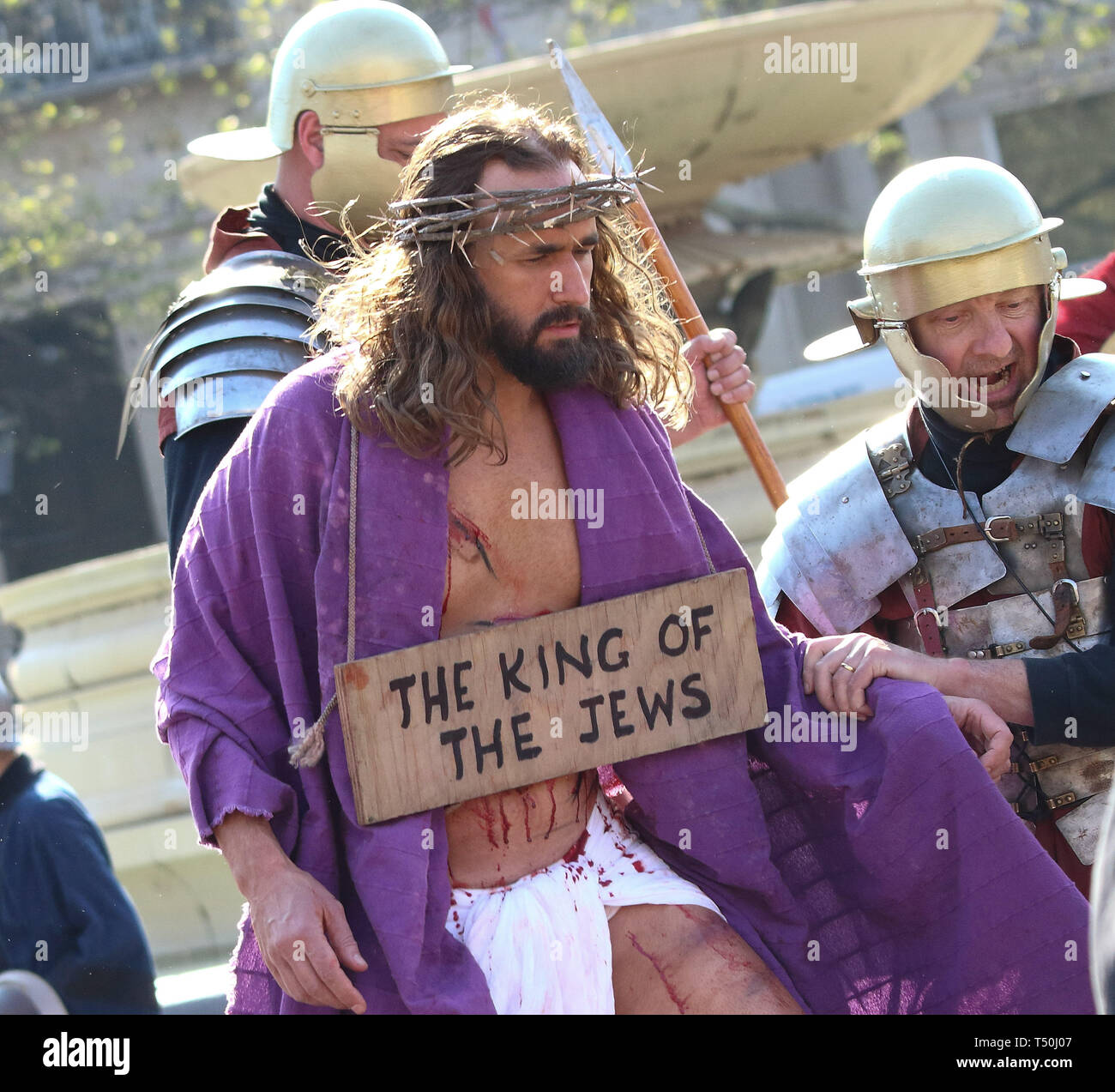 Jesus flogged hi-res stock photography and images - Alamy