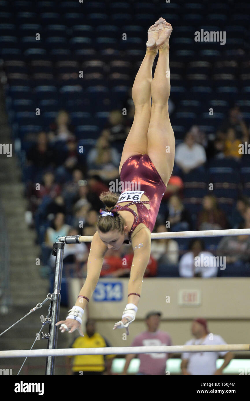 Fort Worth, Texas, USA. 19th Apr, 2019. LEXY RAMLER from the University ...