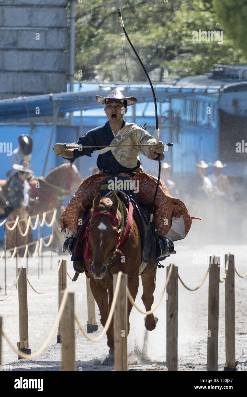 Japanese horse rider hi-res stock photography and images - Alamy