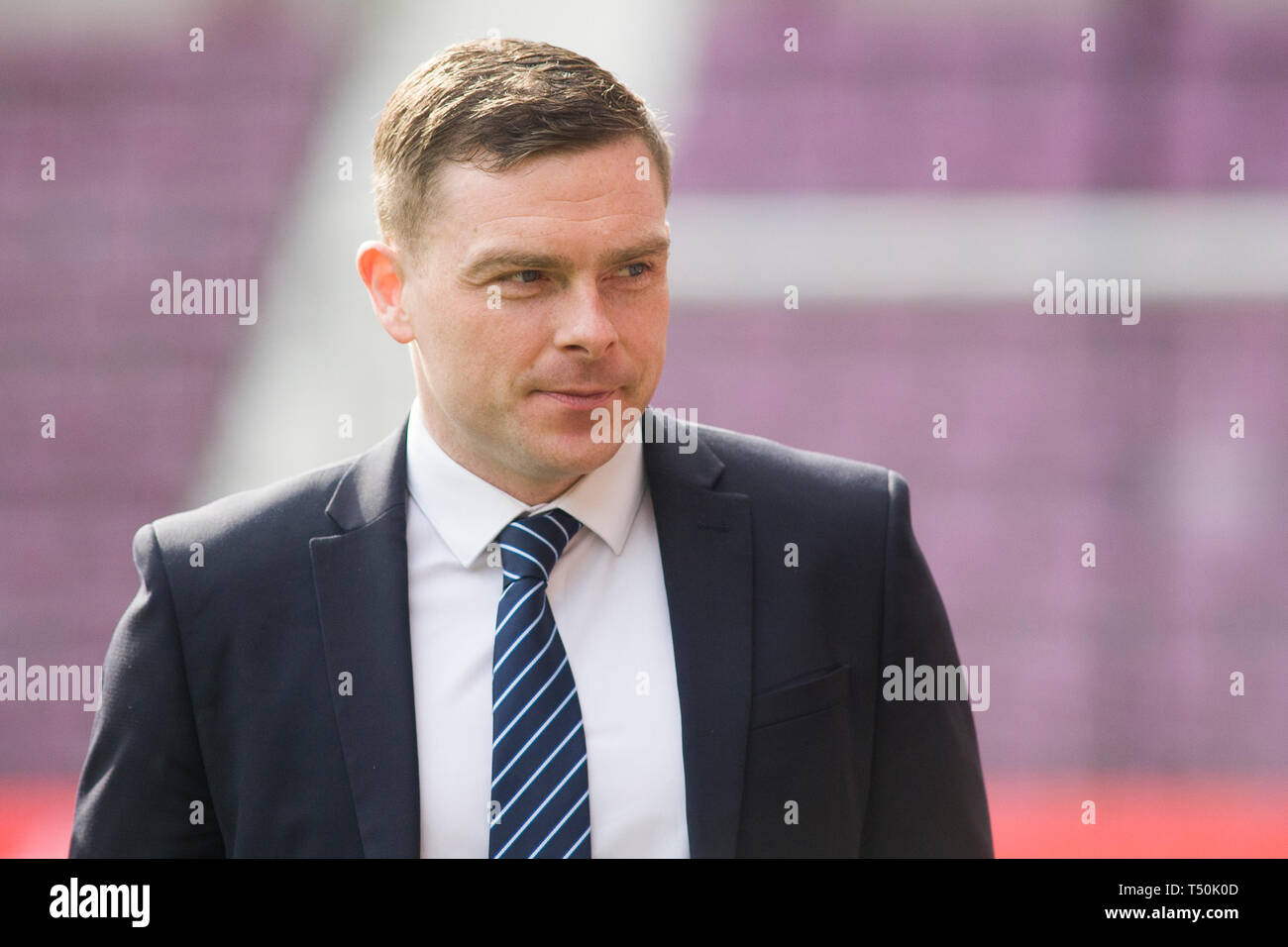 Tynecastle park edinburgh hi-res stock photography and images - Alamy