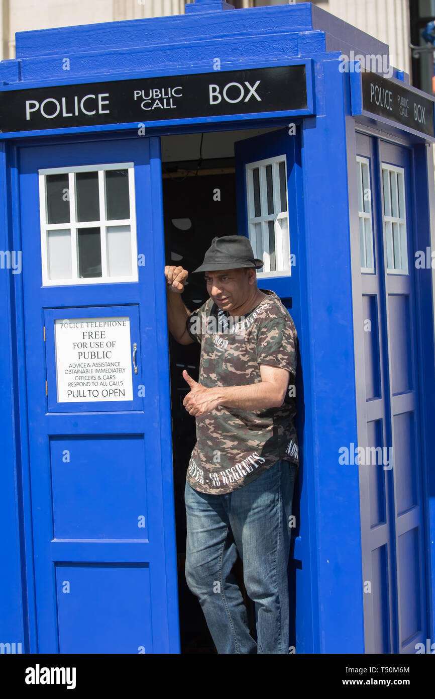 Tardis london 2019 hi-res stock photography and images - Alamy