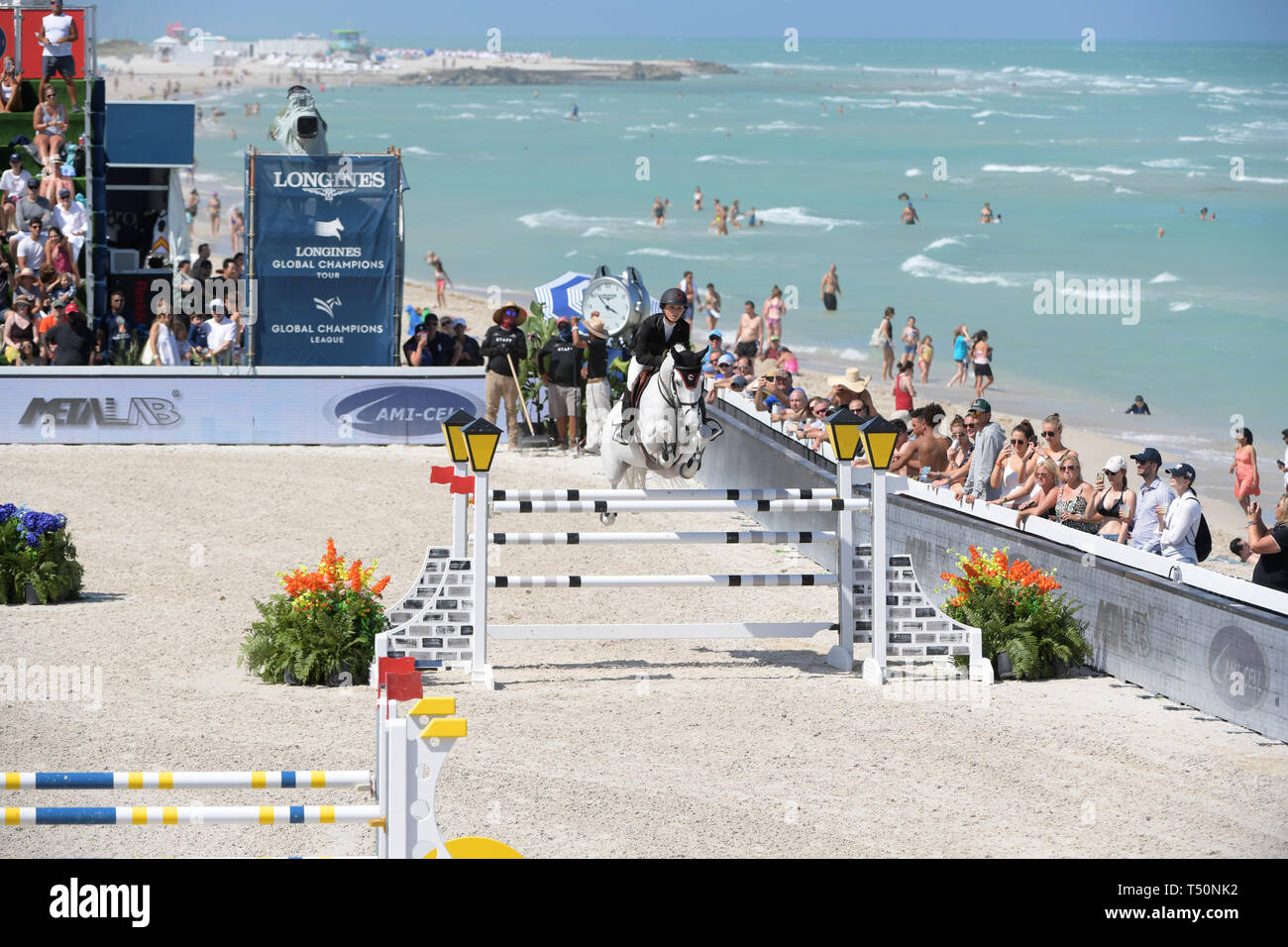 Miami, Florida, USa. 19th April, 2019. MIAMI BEACH, FL - APRIL 19 ...