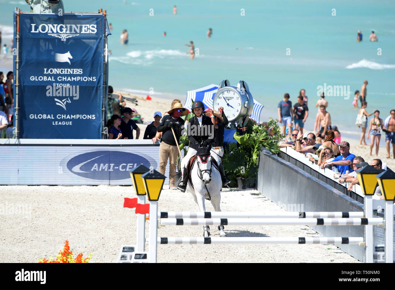 Miami, Florida, USa. 19th April, 2019. MIAMI BEACH, FL - APRIL 19 ...