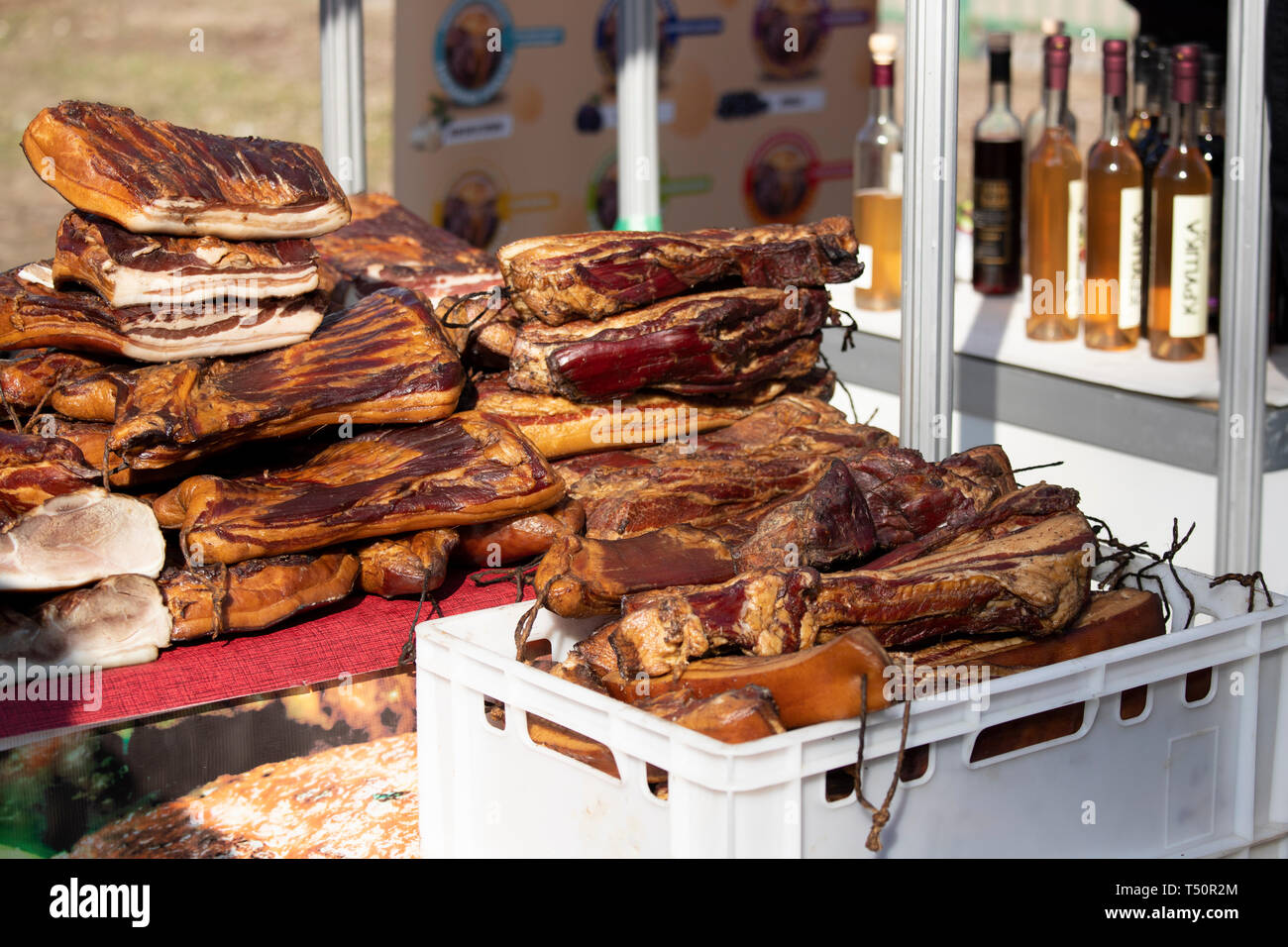 Serbian sausage hi-res stock photography and images - Alamy