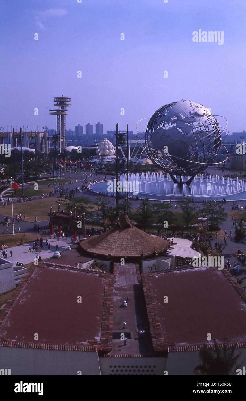 1964 worlds fairgrounds hi-res stock photography and images - Alamy