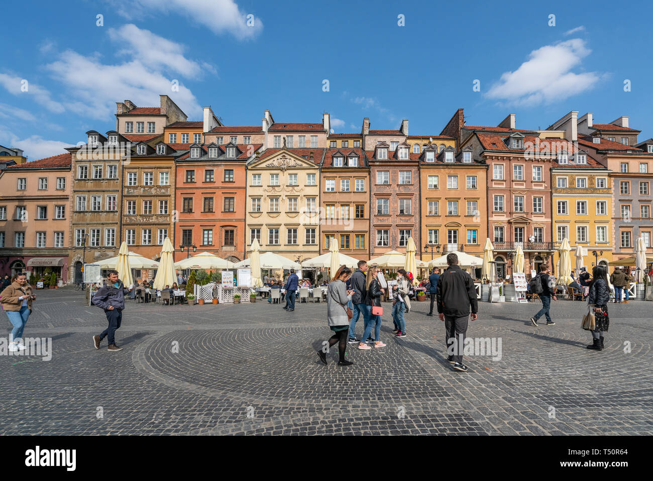 Warsaw historic architecture hi-res stock photography and images - Alamy
