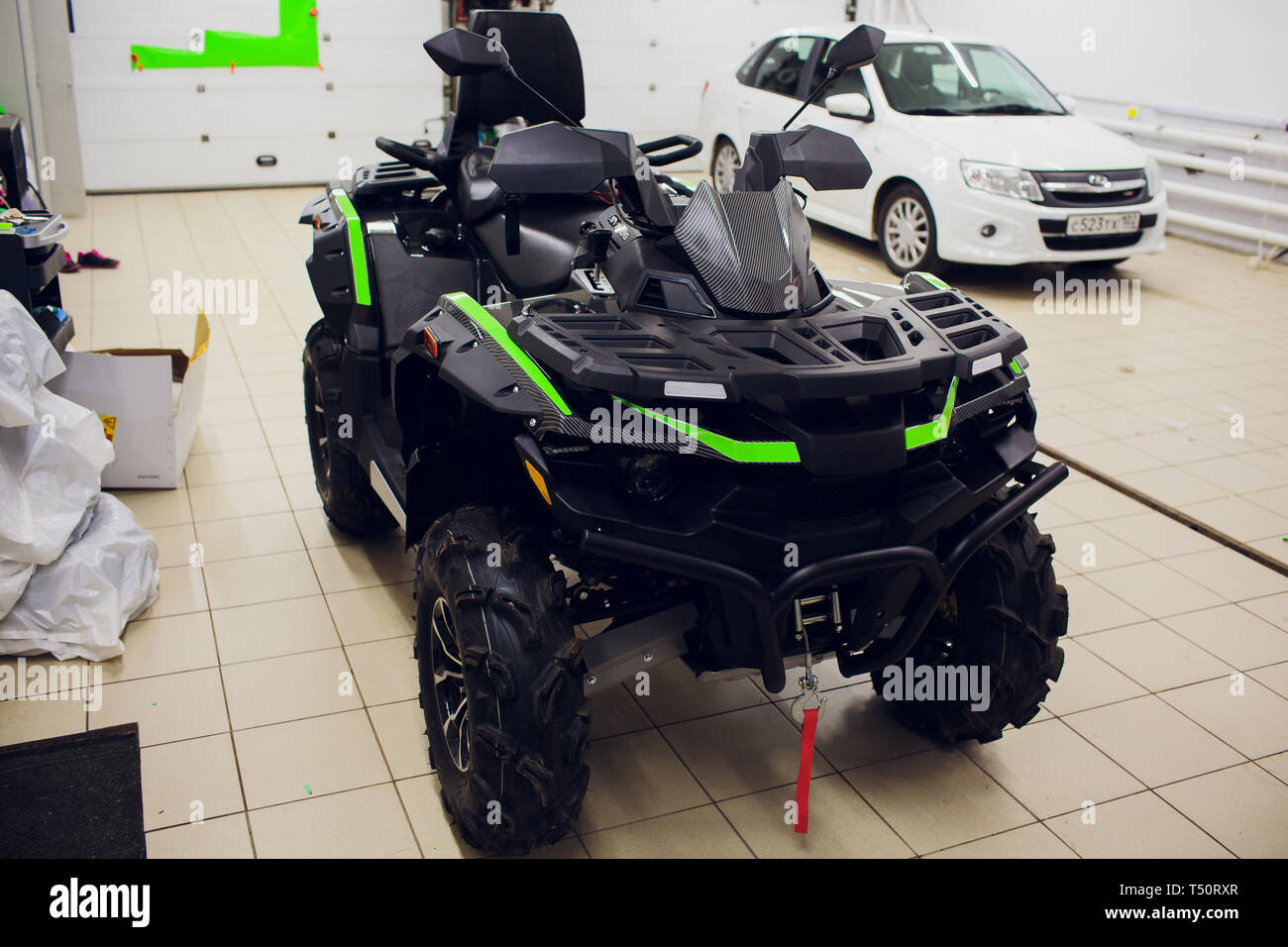 Can am outlander atv quad hi-res stock photography and images - Alamy