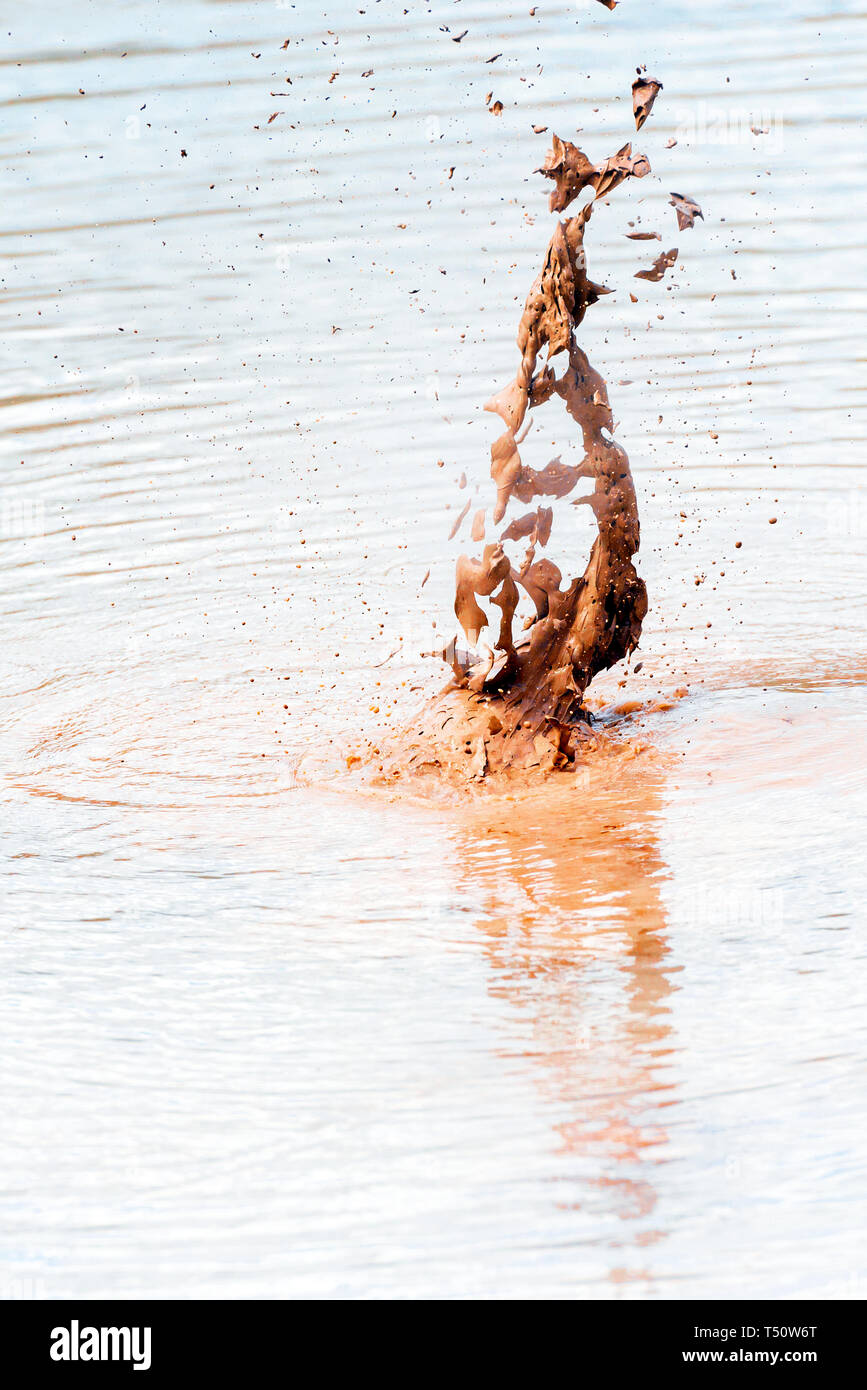Boiling Mud Pool in Wai-O-Tapu Geothermal Wonderland, Rotorua, New ...