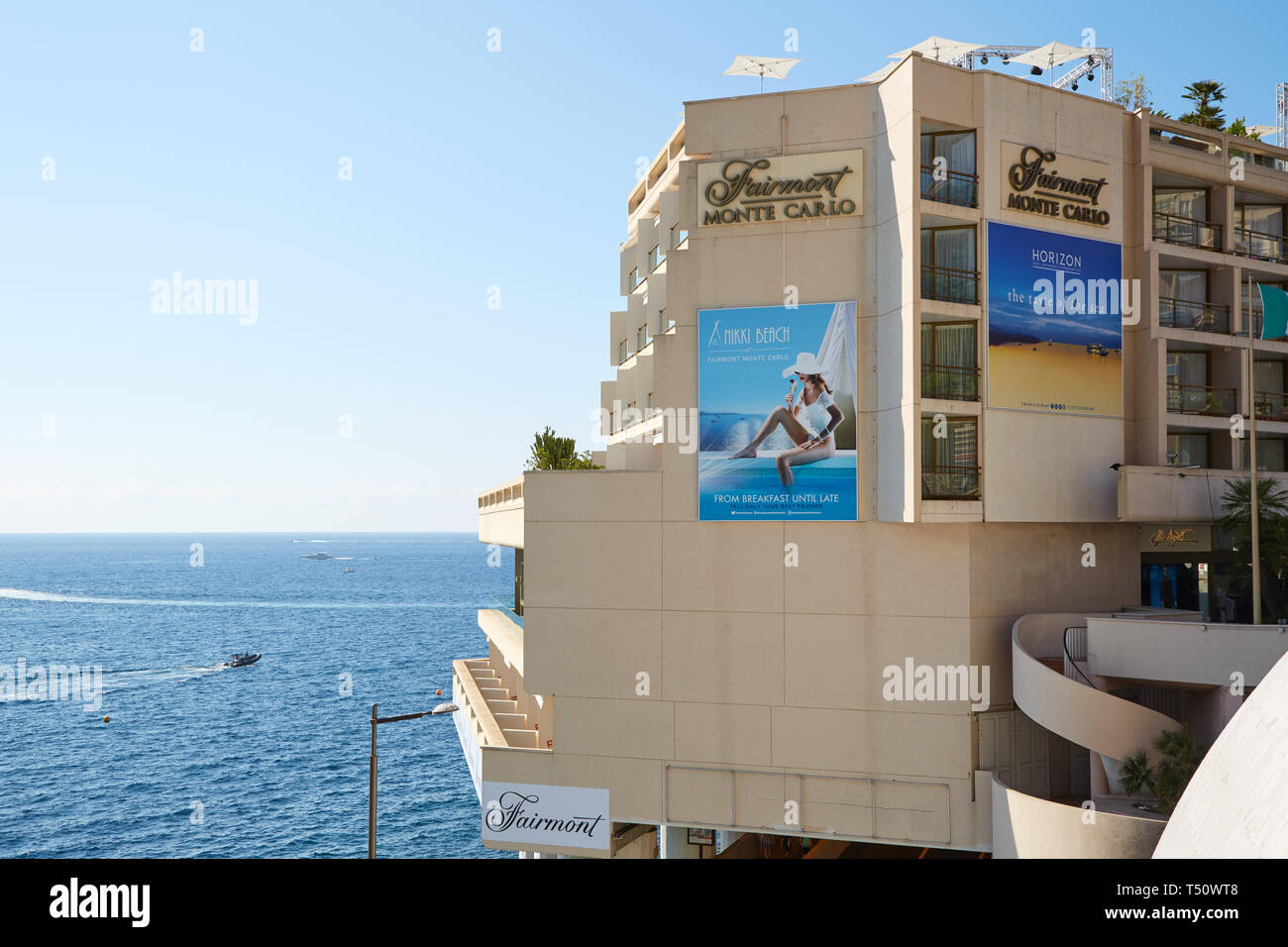 Monte carlo beach hotel monte hi-res stock photography and images - Alamy