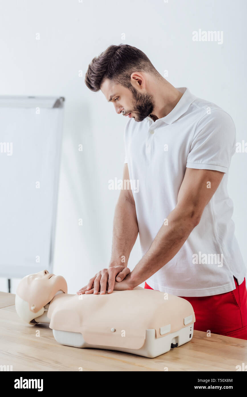 Chest compression hi-res stock photography and images - Alamy