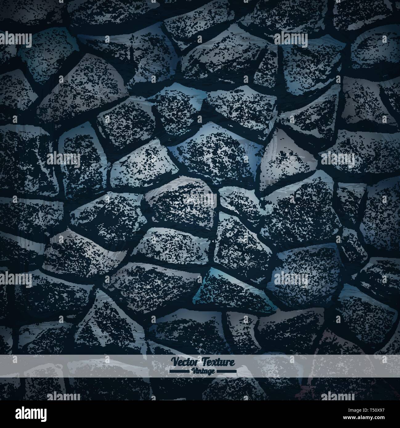 Stone wall texture. Dirty grunge background Stock Vector Image & Art ...