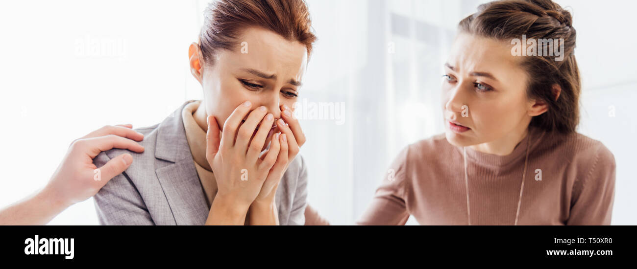 Women consoling another hi-res stock photography and images - Alamy