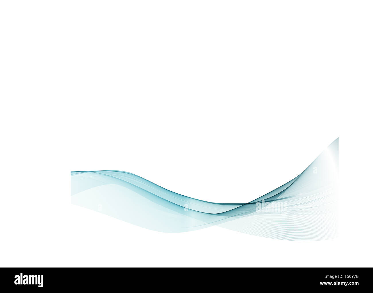 Blue wave. Wave pattern. Presentation template Stock Photo - Alamy