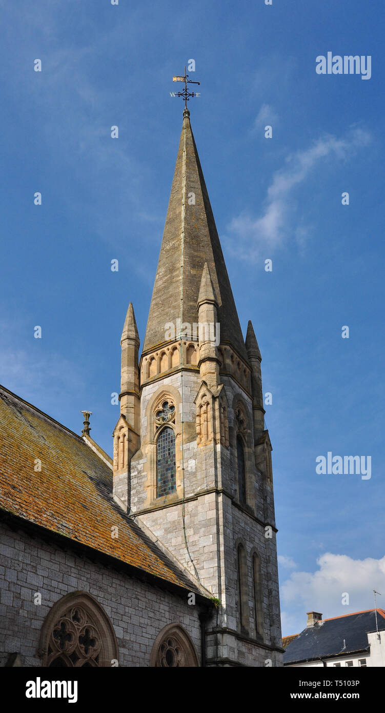 Methodist Church, Tower Street, Exmouth, Devon, England, UK Stock Photo ...