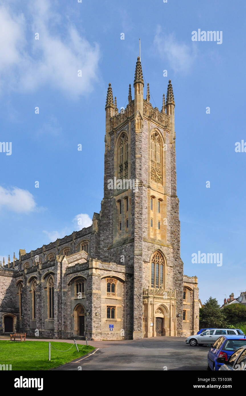Holy Trinity Church, Rolle Road, Exmouth, Devon, England, UK Stock ...